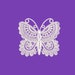 Machine Embroidery FSL Butterflies. 5 Designs. Free Standing Lace. 4 X ...