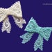 FSL Bow With Hearts 3D Machine Embroidery Design. Free Standing Lace ...