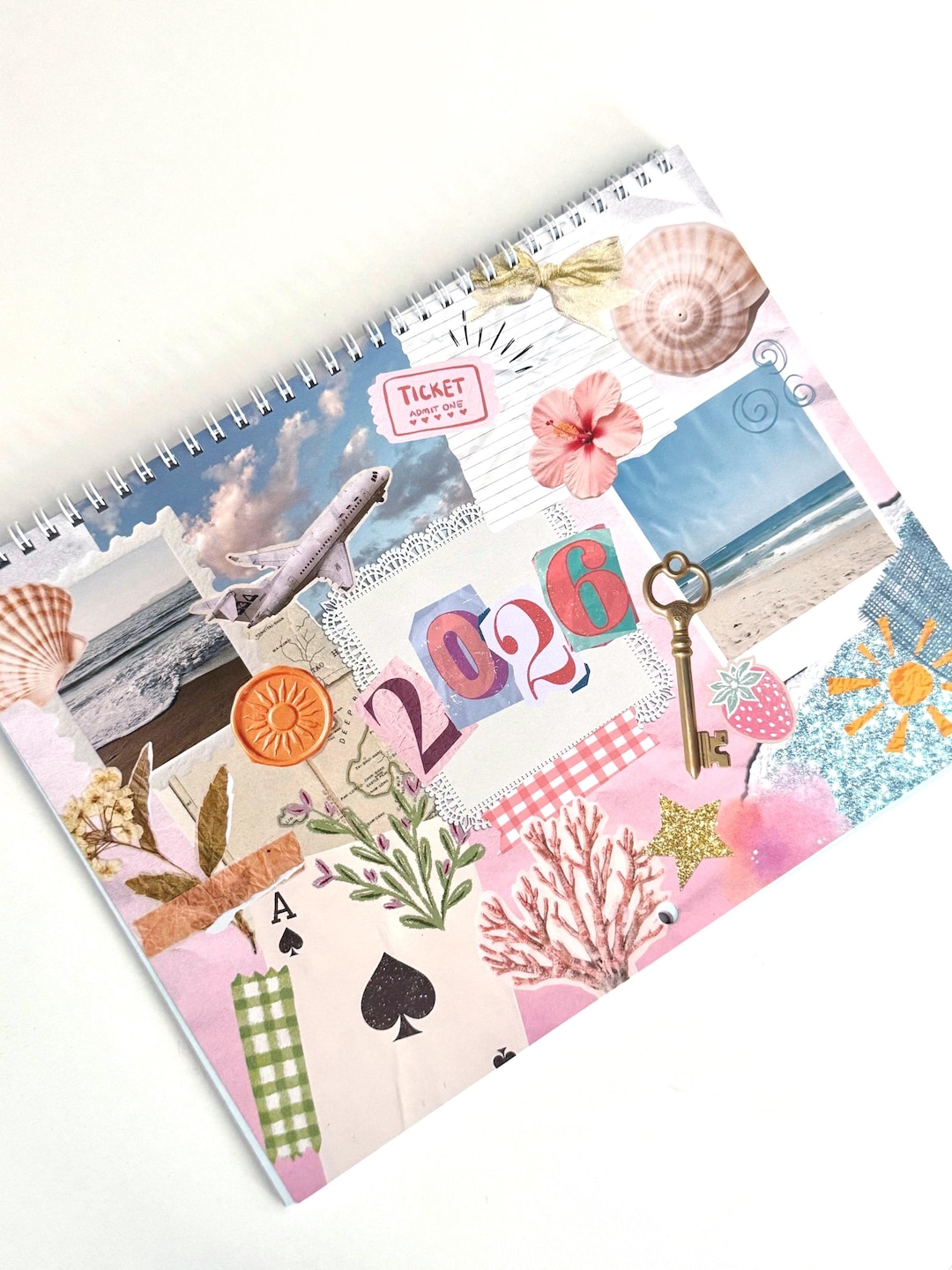 Personalized Wall Calendar 2026 | Custom 12-month Collage Calendar ...