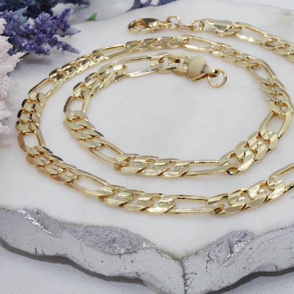 18k Gold Necklace - Etsy
