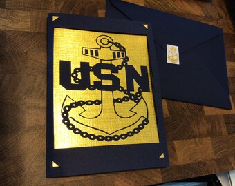 Editable CPO Pinning Ceremony Invitation, E7 Chief Petty Officer Select ...