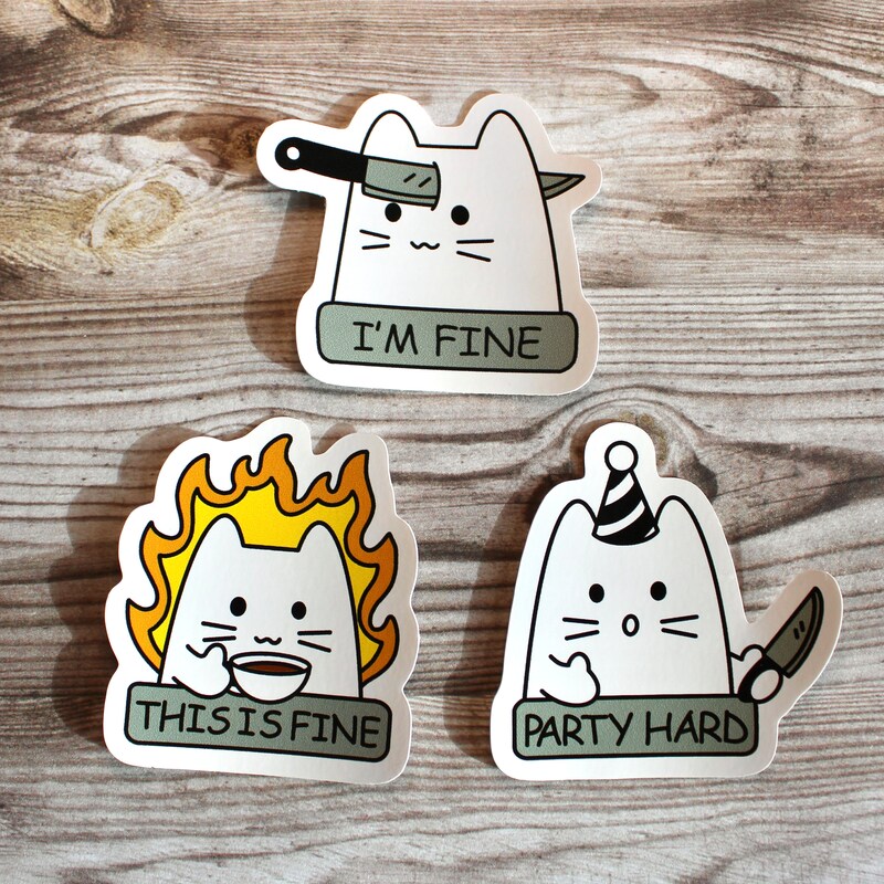 Funny Joke Stickers - Etsy