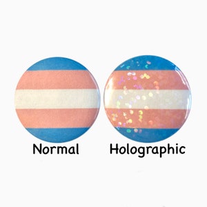 LGBT Badge Pride Flag / Holographic Option / All Flags Available / 25mm ...
