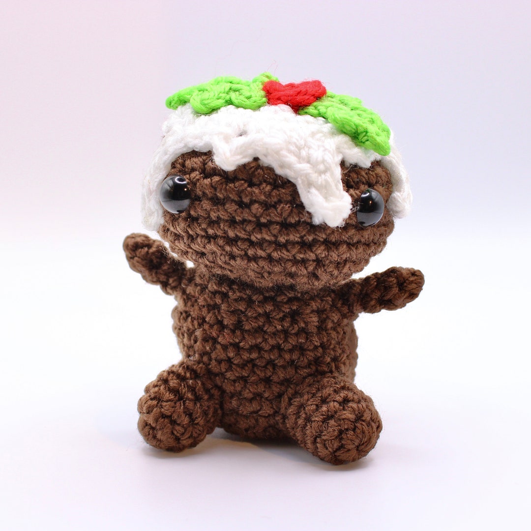 Christmas Pudding Amigurumi Crochet Pattern // Digital PDF for ...