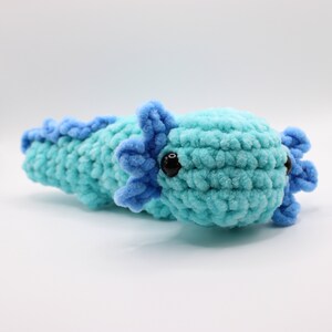 Axolotl Chunky Chenille Crochet Pattern // Digital PDF for Crocheters ...
