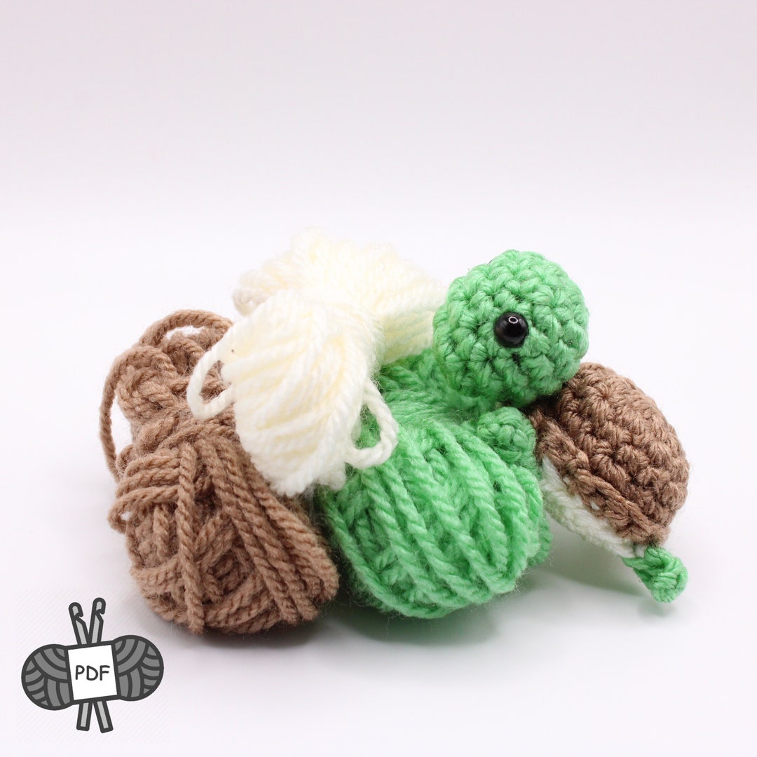 Turtle Crochet Pattern // Digital PDF for Beginners // UK and US ...