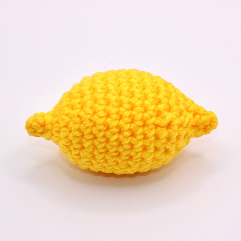 Lemon Crochet Pattern - No Sew // Digital PDF for Beginners // UK and ...