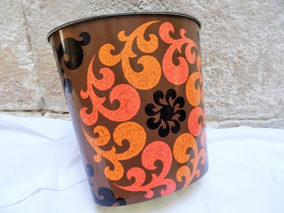 Vintage English Office Bin 1970s / Worcester Ware England Bin / Vintage ...