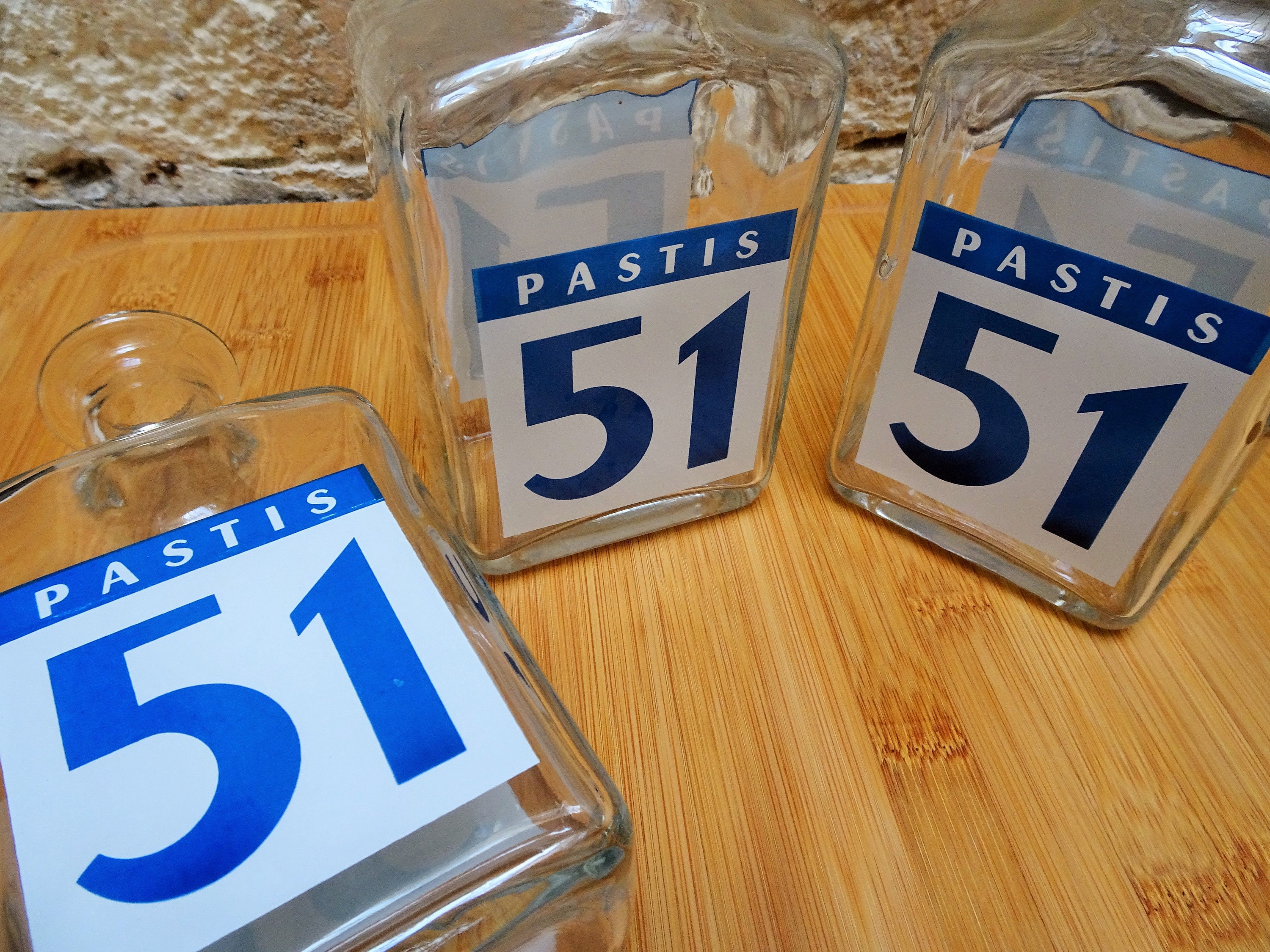 Vintage Pastis 51 Carafe / Bistro Advertising Carafe / French Vintage ...