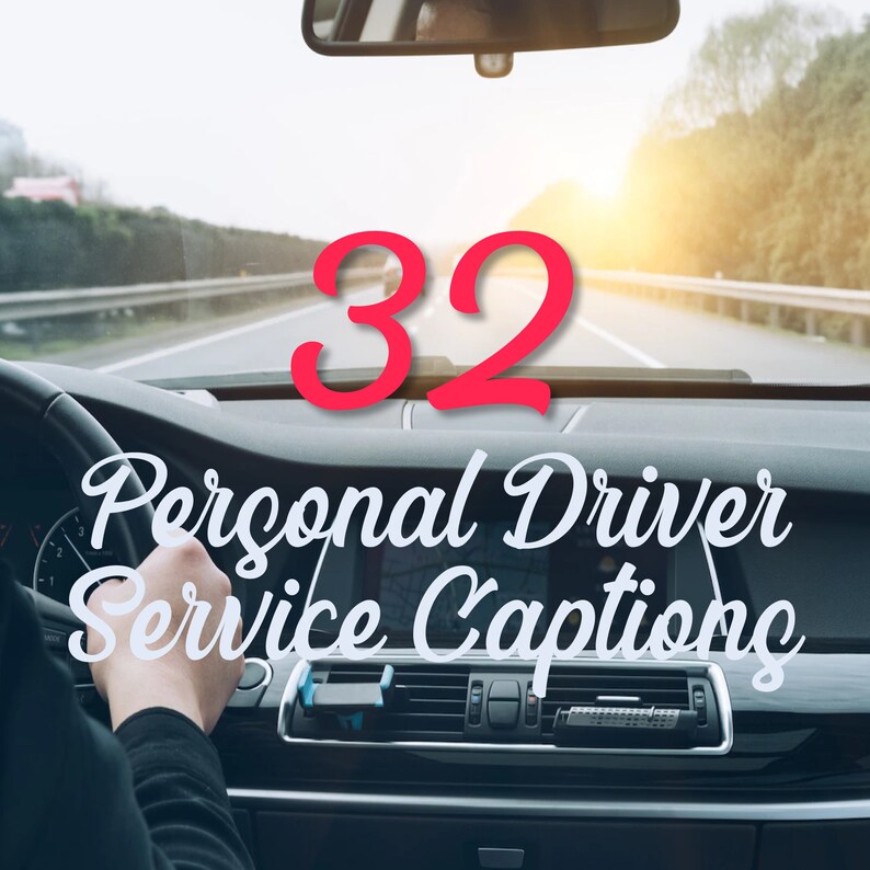 32 Personal Driver Instagram Captions Template Uber Ride Instagram Feed ...