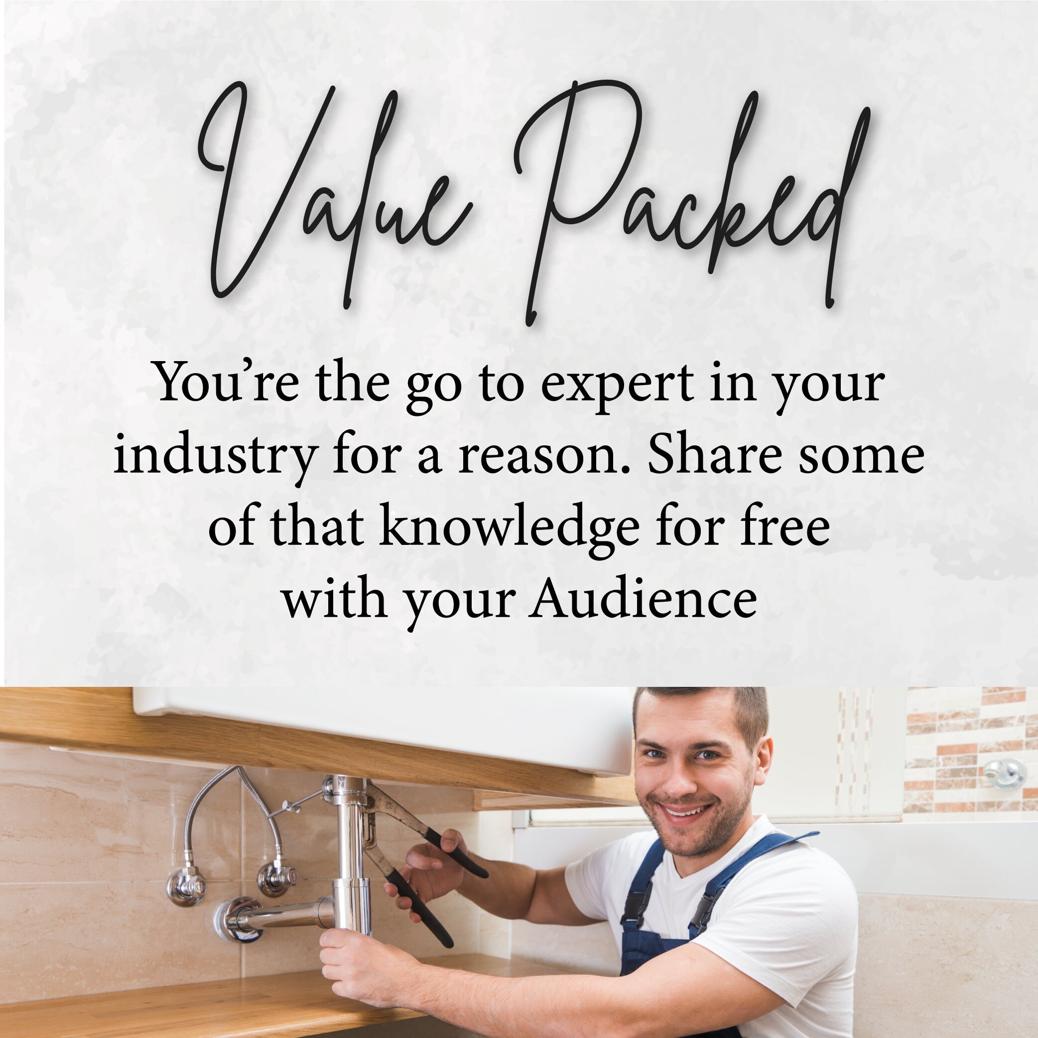 40 Plumber Instagram Captions Template Plumbing Service Canva Templates ...