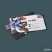 Art Gallery Business Card Template Clean Layout Editable Business Cards ...