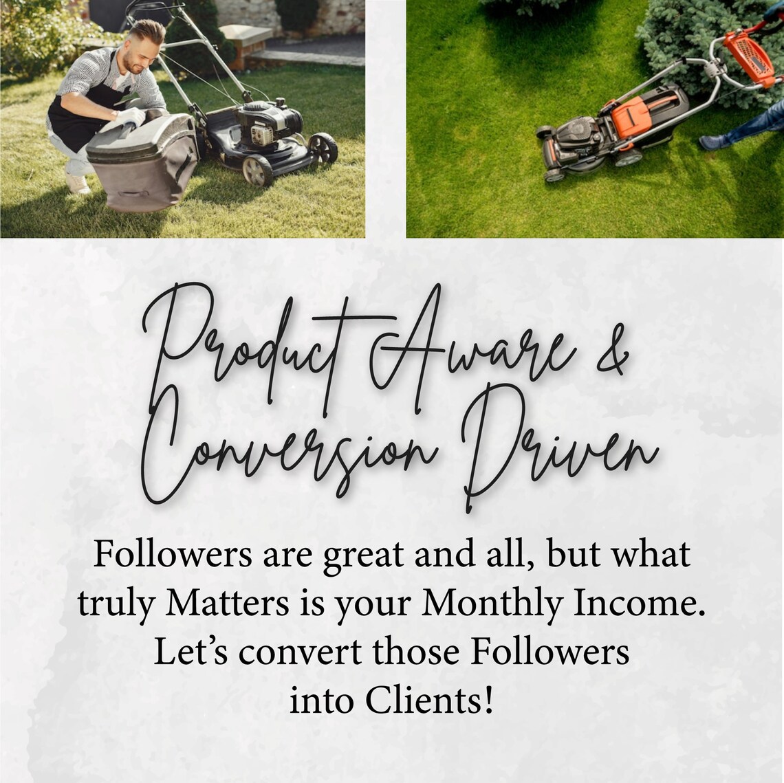 74 Lawn Care Instagram Captions Template Lawn Mower Instagram Feed - Etsy