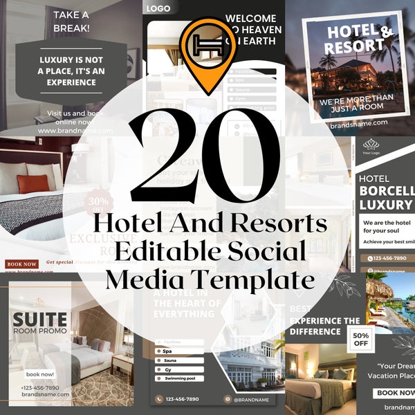 Hotel Instagram Post - Etsy