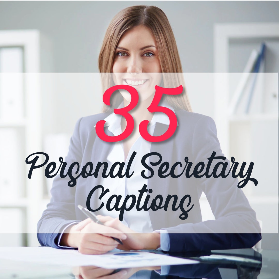 35 Executive Secretary Instagram Captions HR Support VP Assistant ...