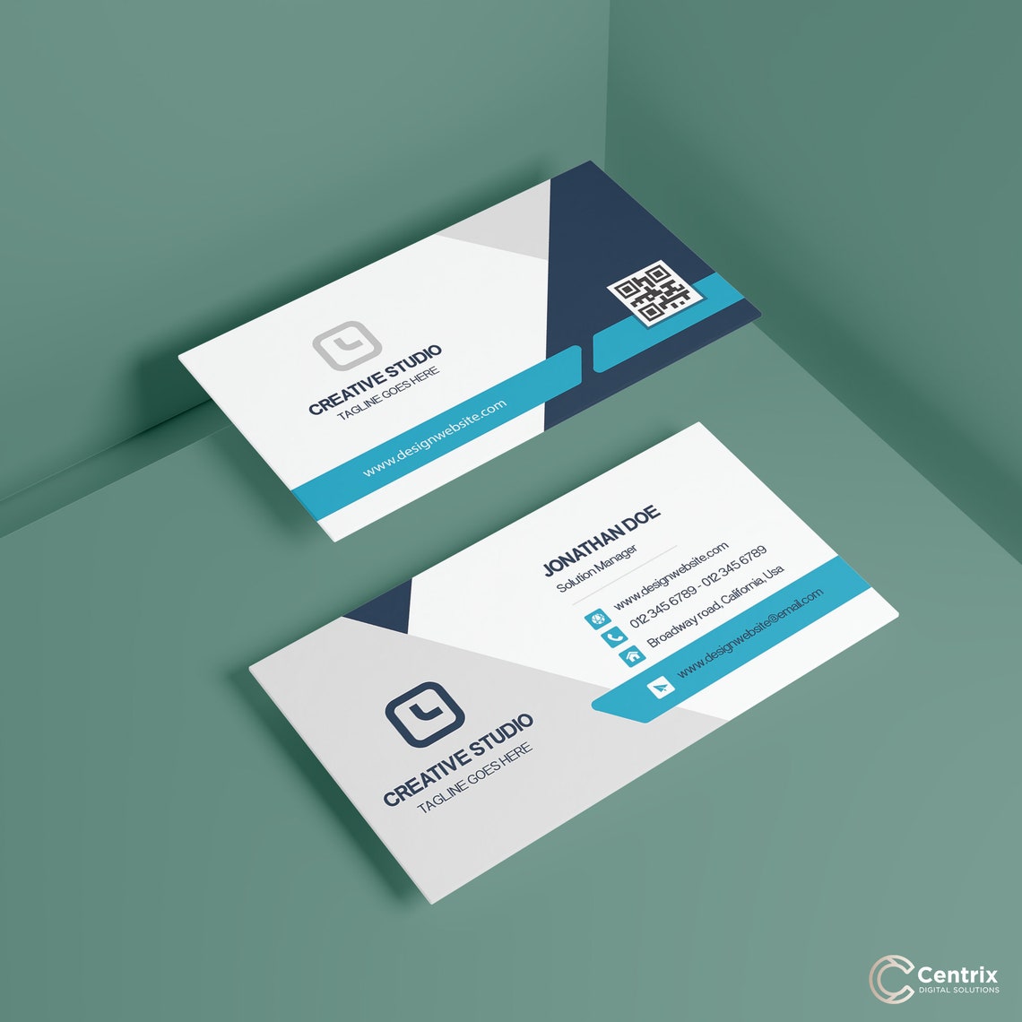 Pharmacist Business Card Template Design Professional Business Card DIY ...