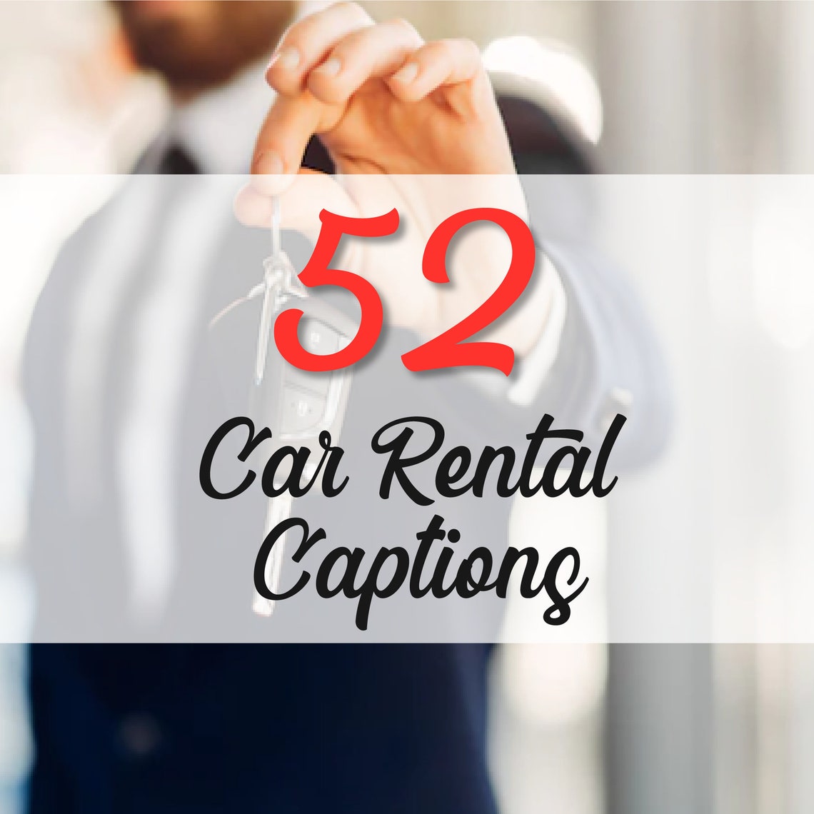52 Car Rental Instagram Captions Template Car Sharing Photo Caption - Etsy