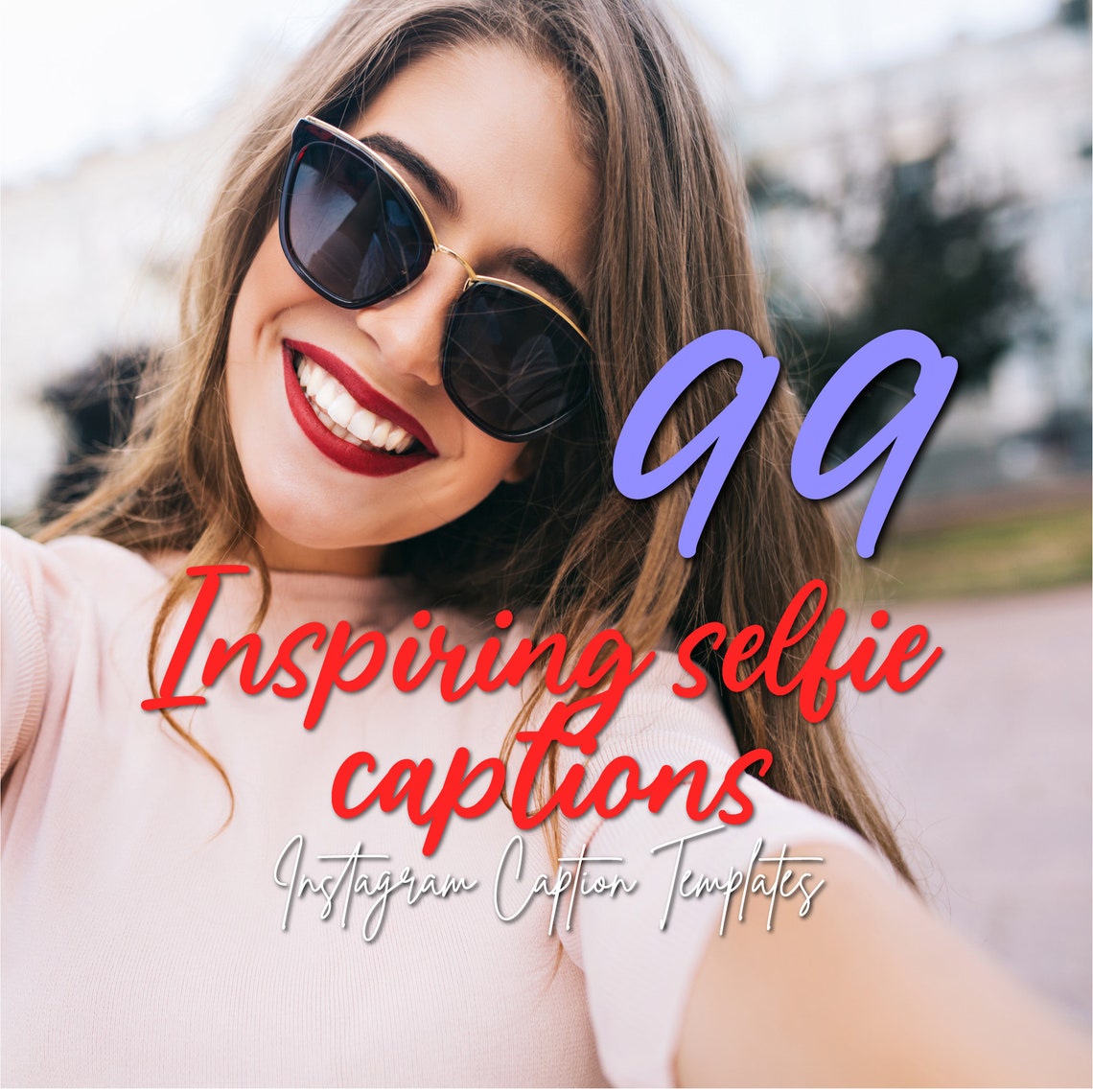 99 Inspiring Selfie Instagram Captions Branding Caption Kit Canva ...