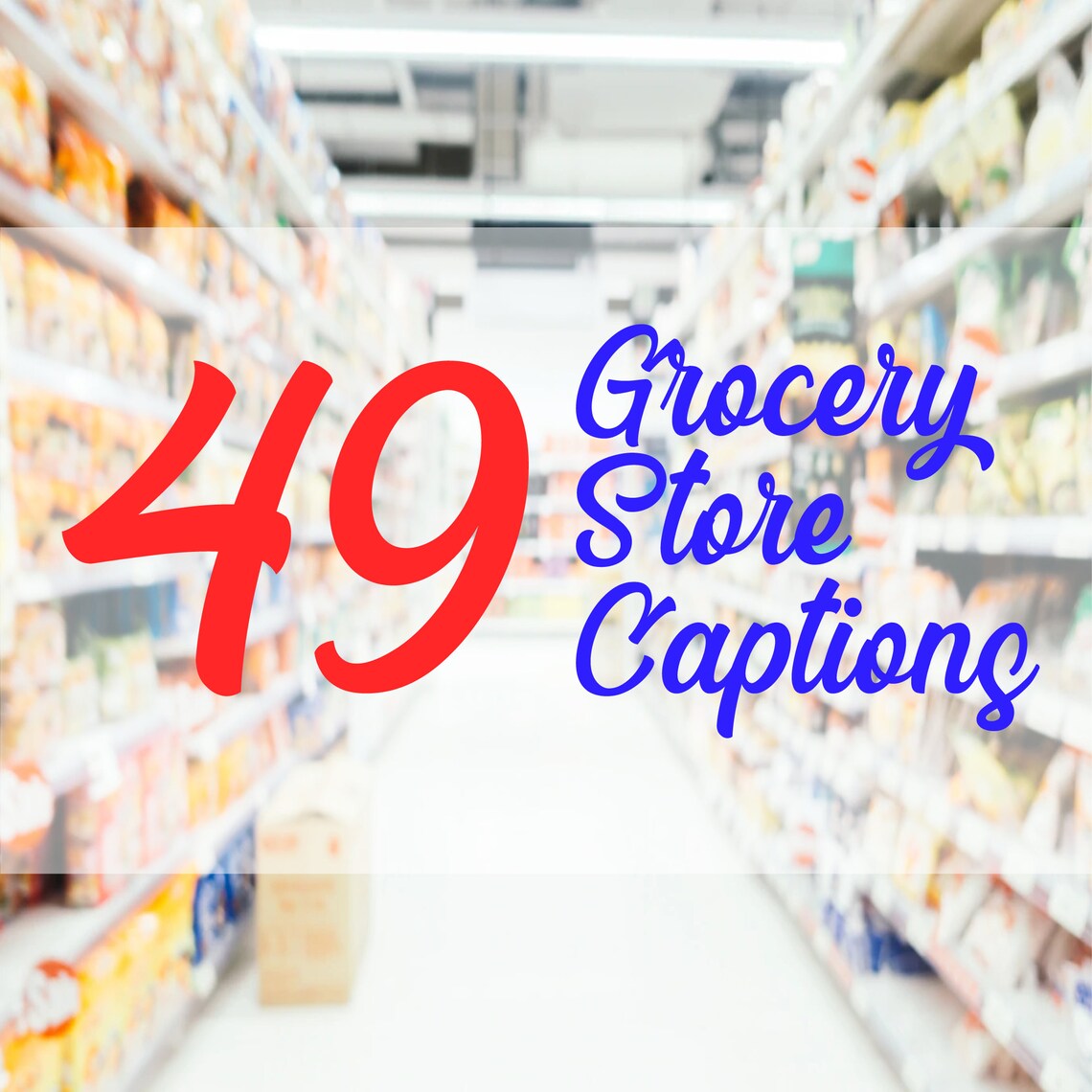 49 Grocery Store Instagram Captions Template Canvas Prints Walmart ...
