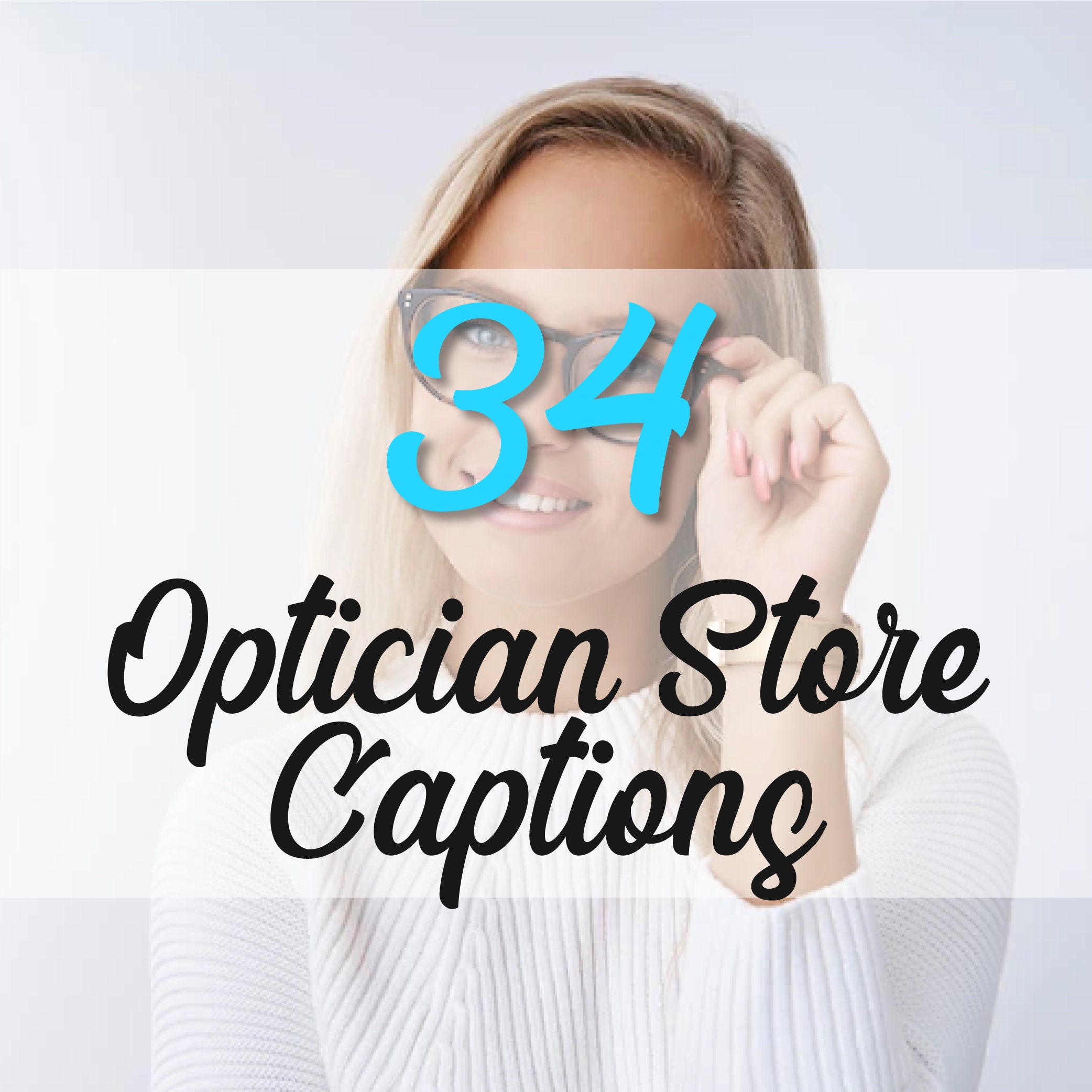 34 Optician Store Instagram Captions Eye Specialist Canva Templates - Etsy