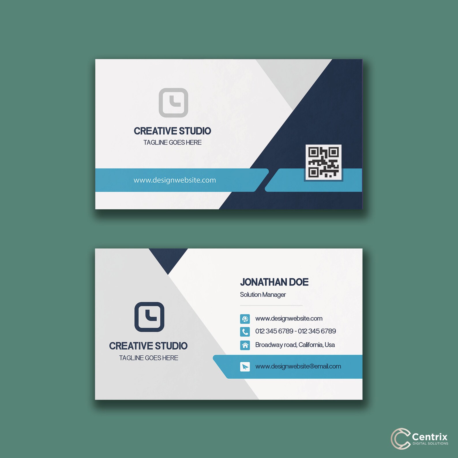 Pharmacist Business Card Template Design Professional Business Card DIY ...