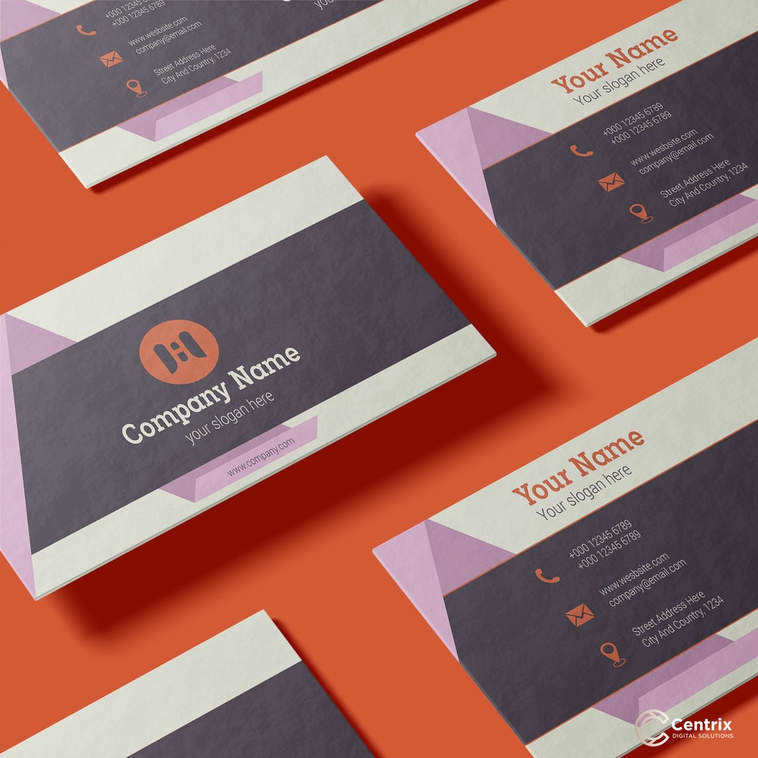Event Planner Business Cards Template Vector Modern Business Card Adobe ...
