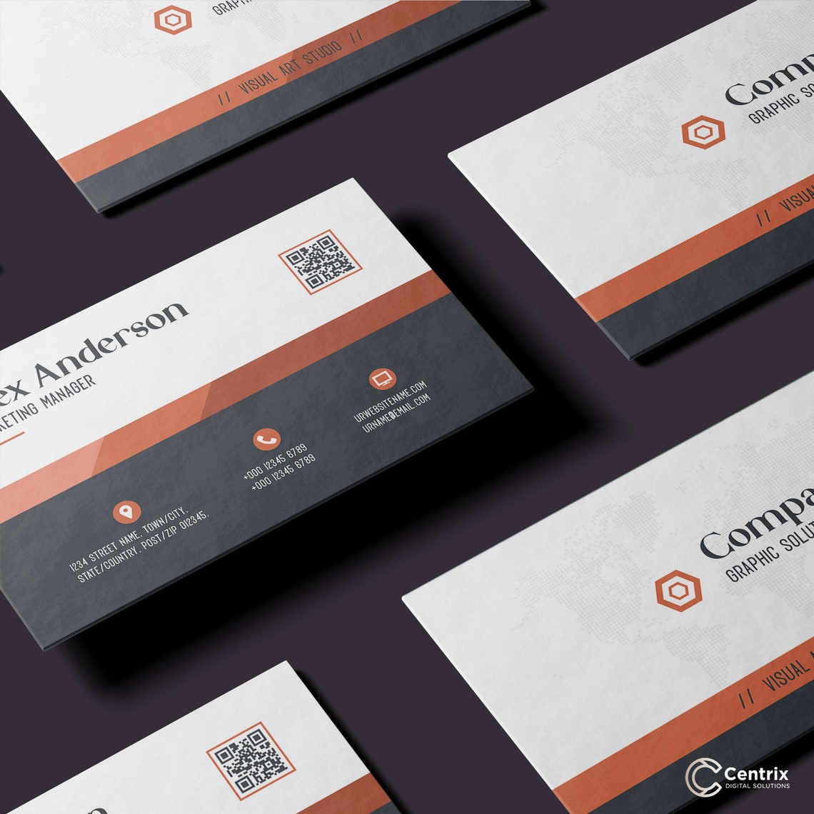 Sales Team Business Cards Template Printable Cards Instant Download - Etsy