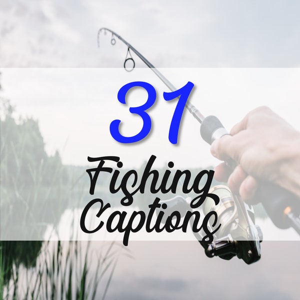 Fishing Instagram Post Template - Etsy