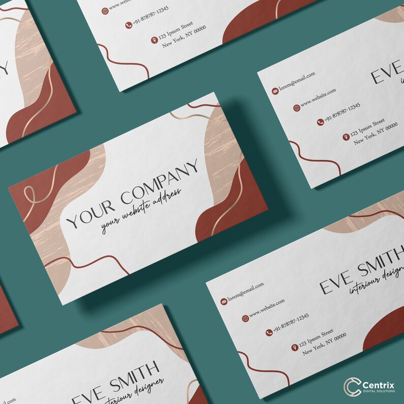 Tailor Business Card Template Contact Card Calling Card Business Cards ...