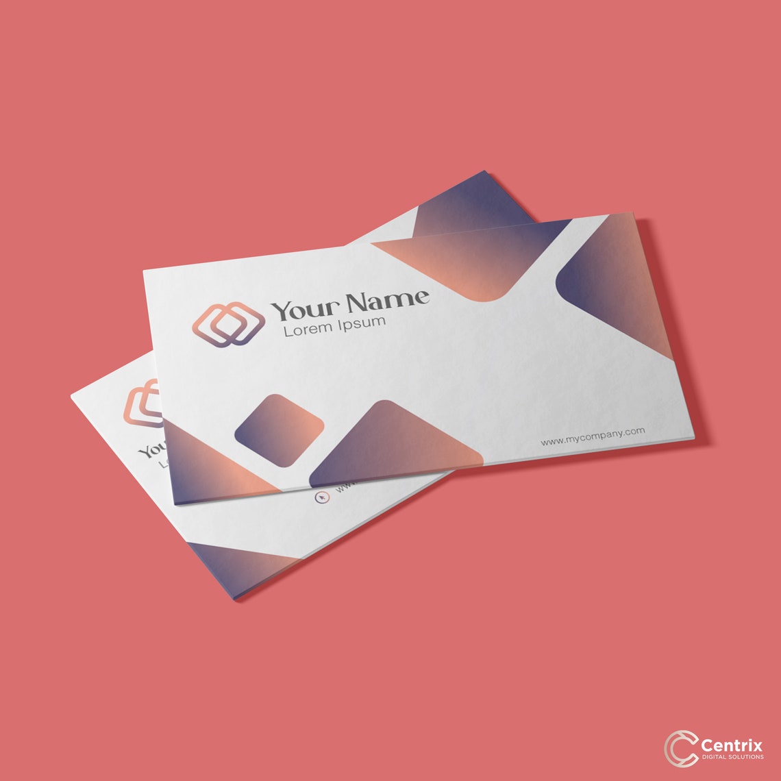 Manager Business Card Template Design Business Kit Chic Business Cards ...