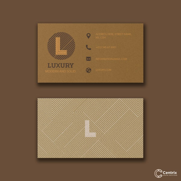 Concierge Business Card Template - Etsy