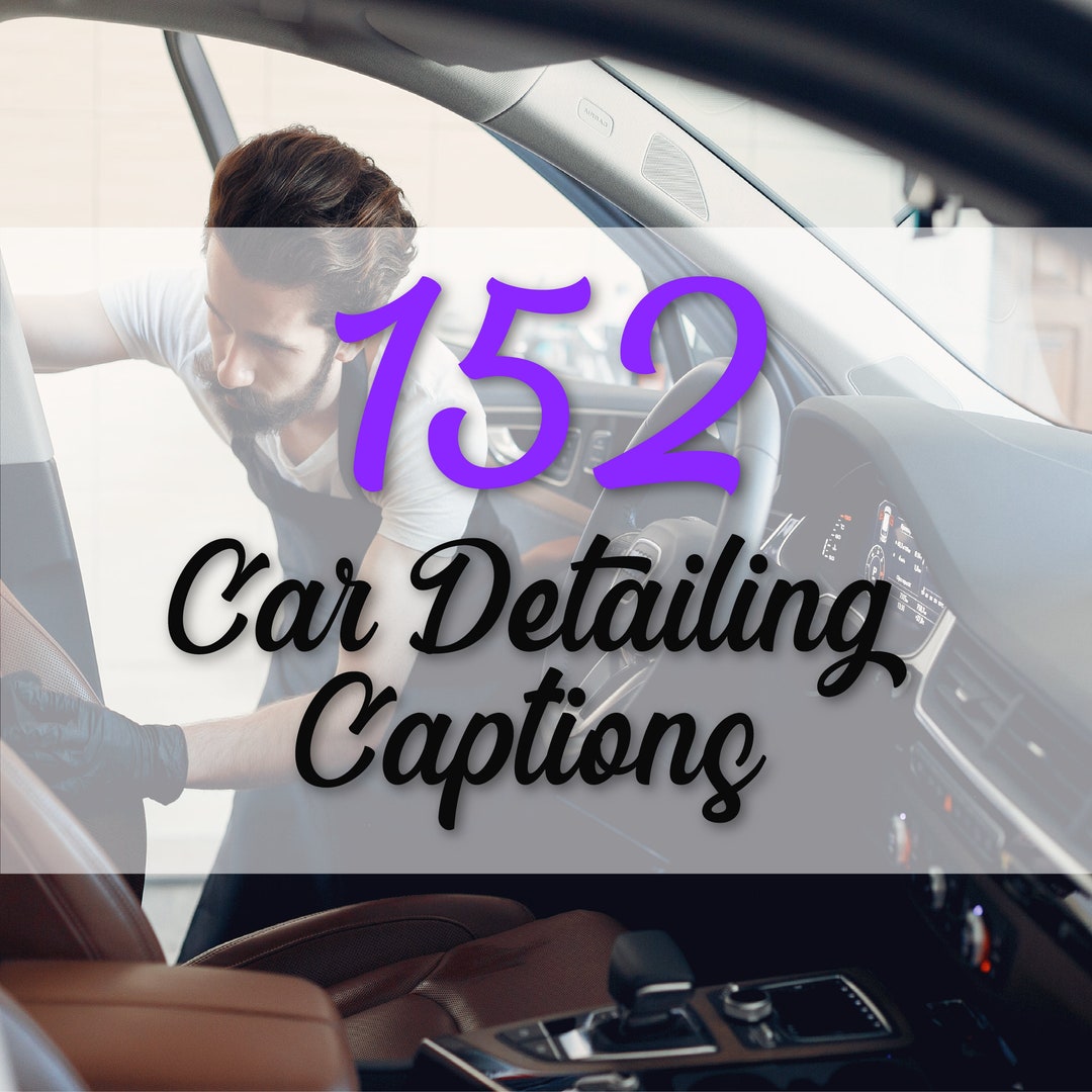 152 Car Detailing Caption Car Shop Social Media Content Instagram ...