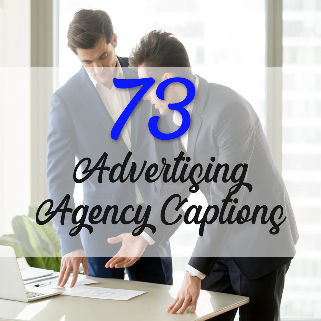 73 Advertising Agency Instagram Captions Digital Ad Agency Marketing ...