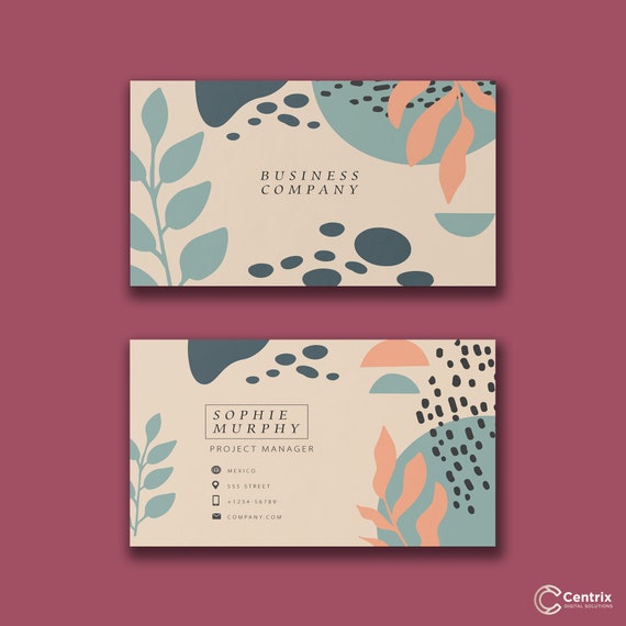 Adobe Indesign Business Card Template