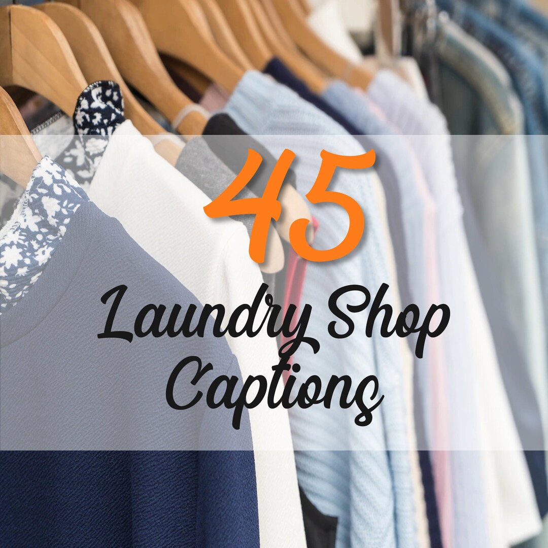 45 Laundry Shop Instagram Captions Template IG Feed, Canvas Prints ...