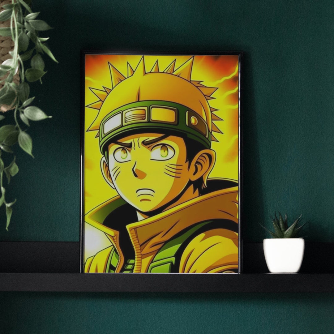 Anime Wall Art, Naruto, Wall Art Quote, Digital Download, Printable Art ...
