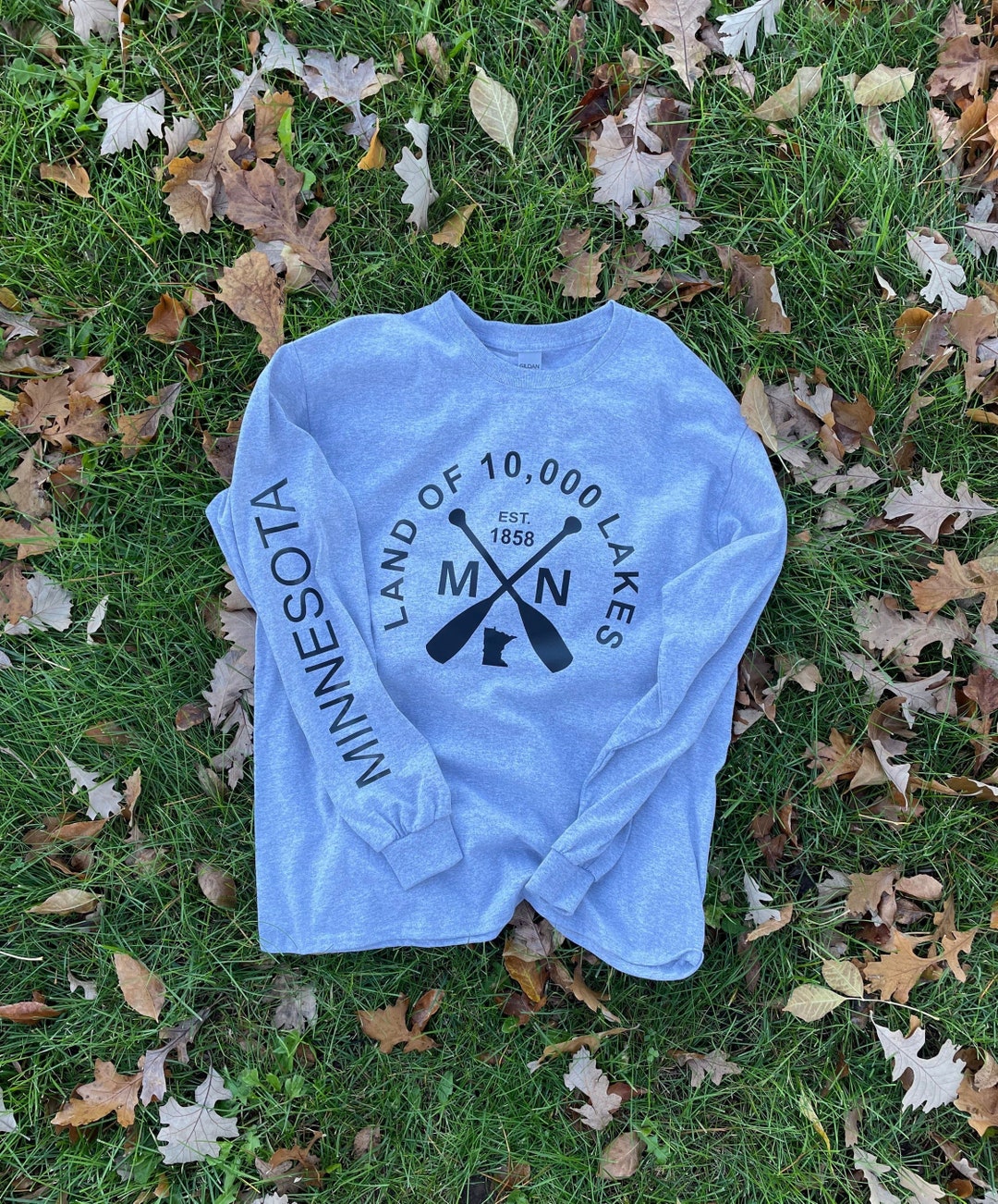 Minnesota Long Sleeve Shirt, Minnesota Shirt, Minnesota State, State ...