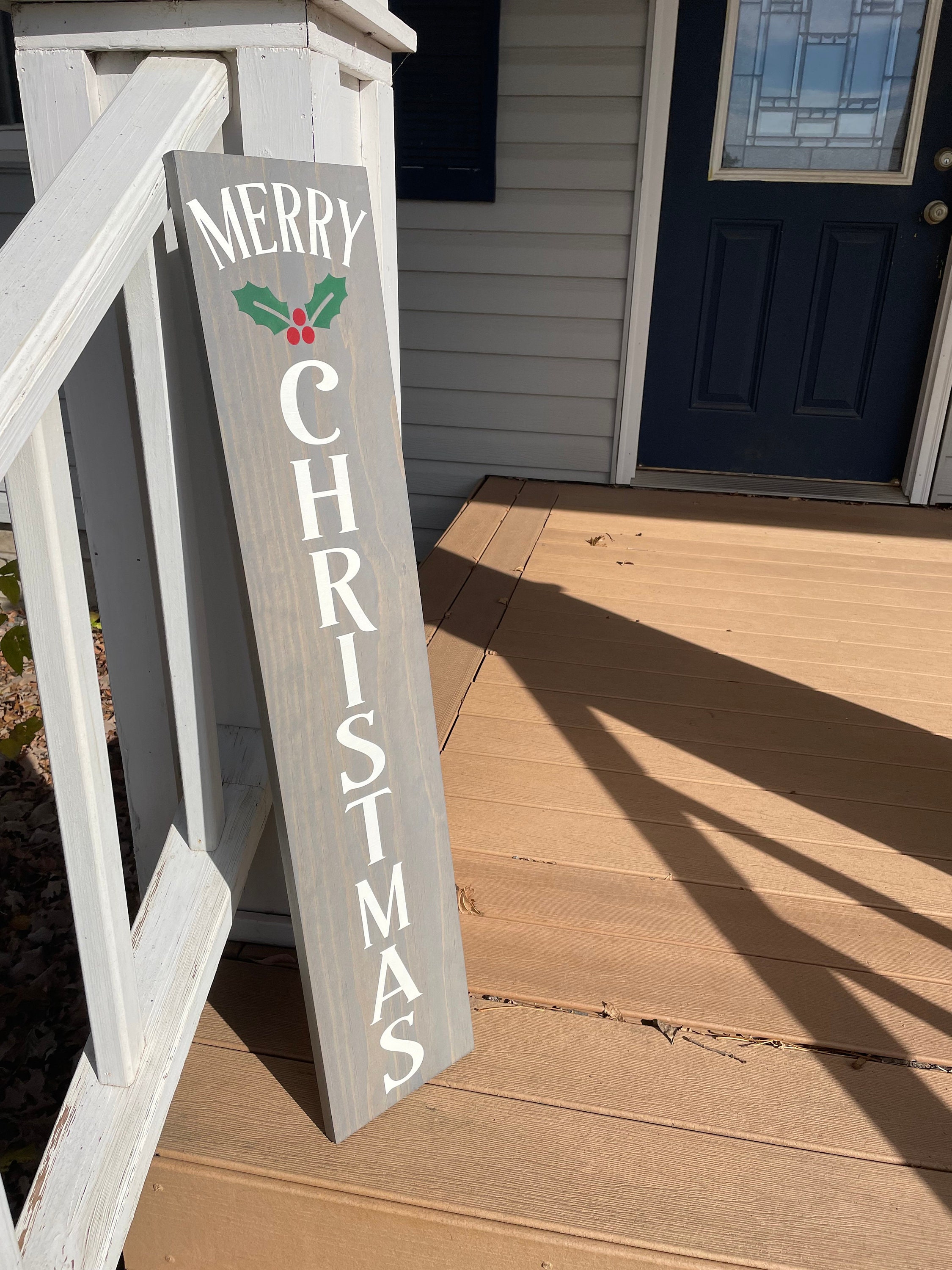 Reversible Porch Signs Fall Porch Sign Christmas Porch Sign - Etsy