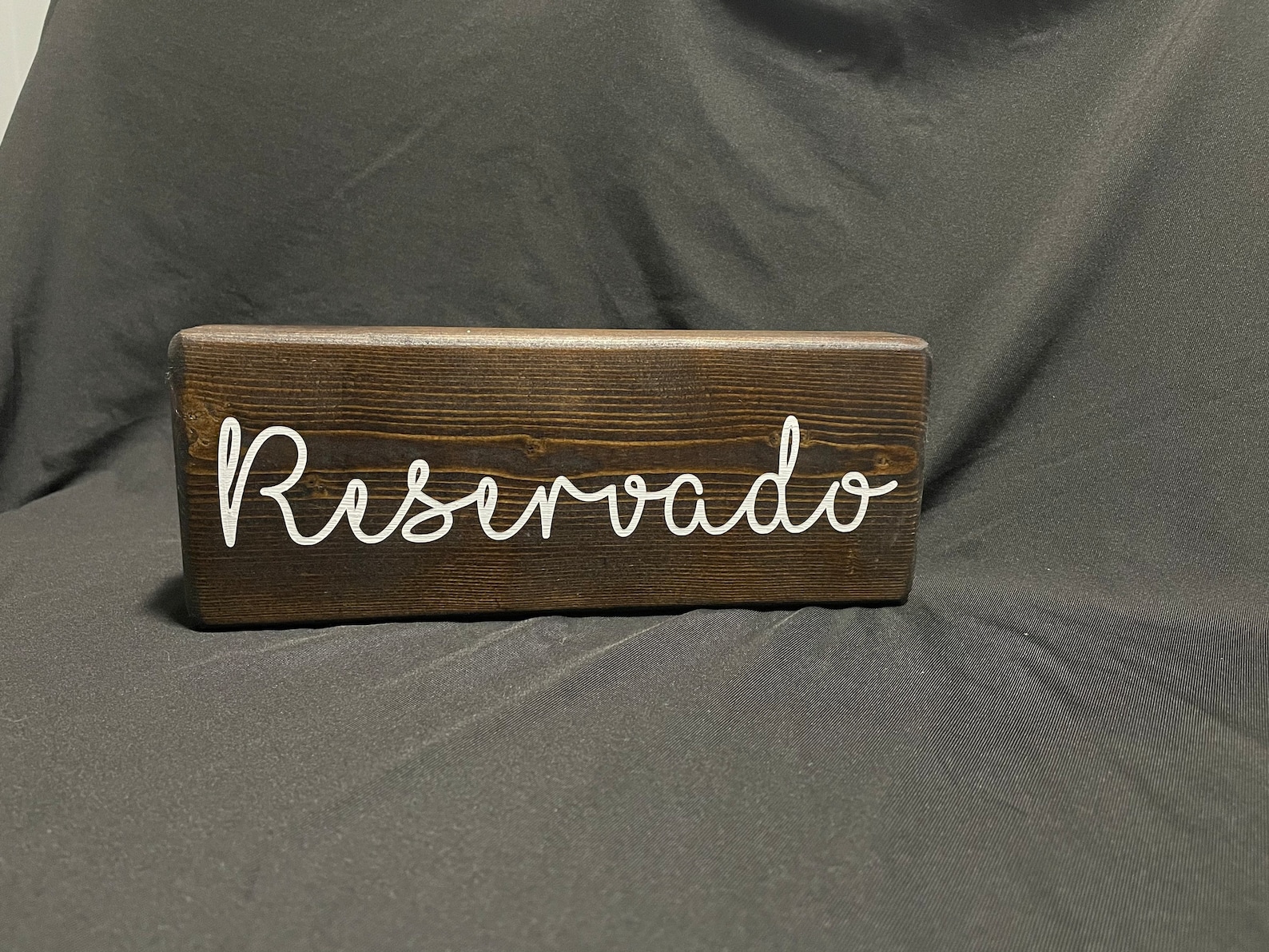 Reservado Wedding Sign, Spanish Reserved Wood Sign, Reserved Table ...