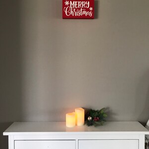 Merry Christmas Sign - Etsy