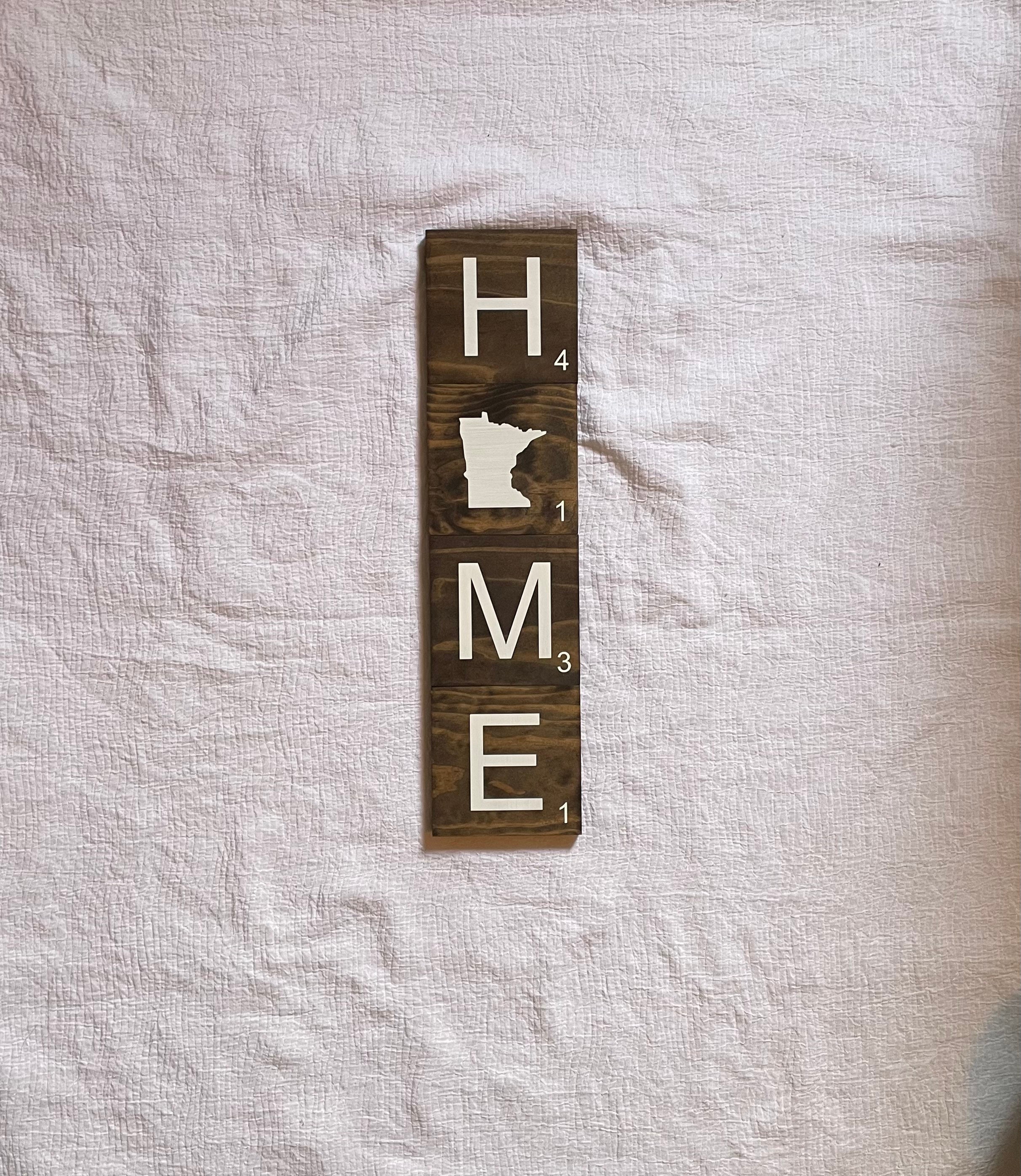 Home Scrabble Letters With State Symbol State Scrabble Tiles - Etsy