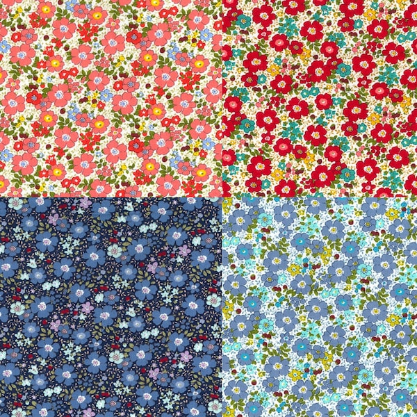 Ditsy Print Fabric - Etsy