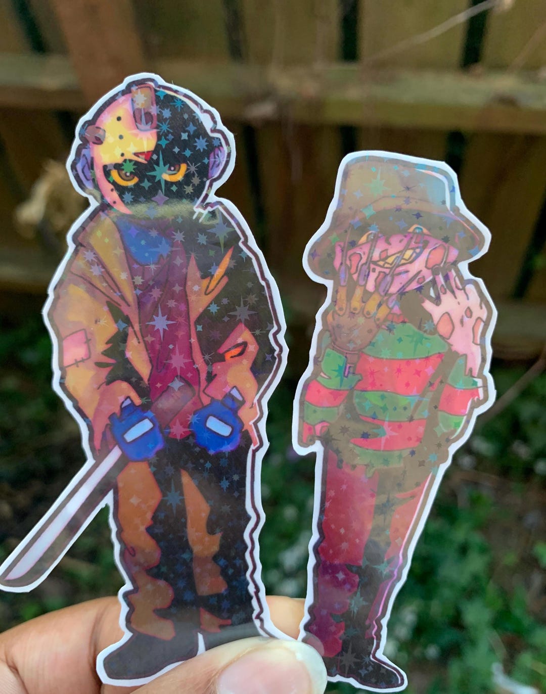 Jason & Freddy Meme Stickers - Etsy