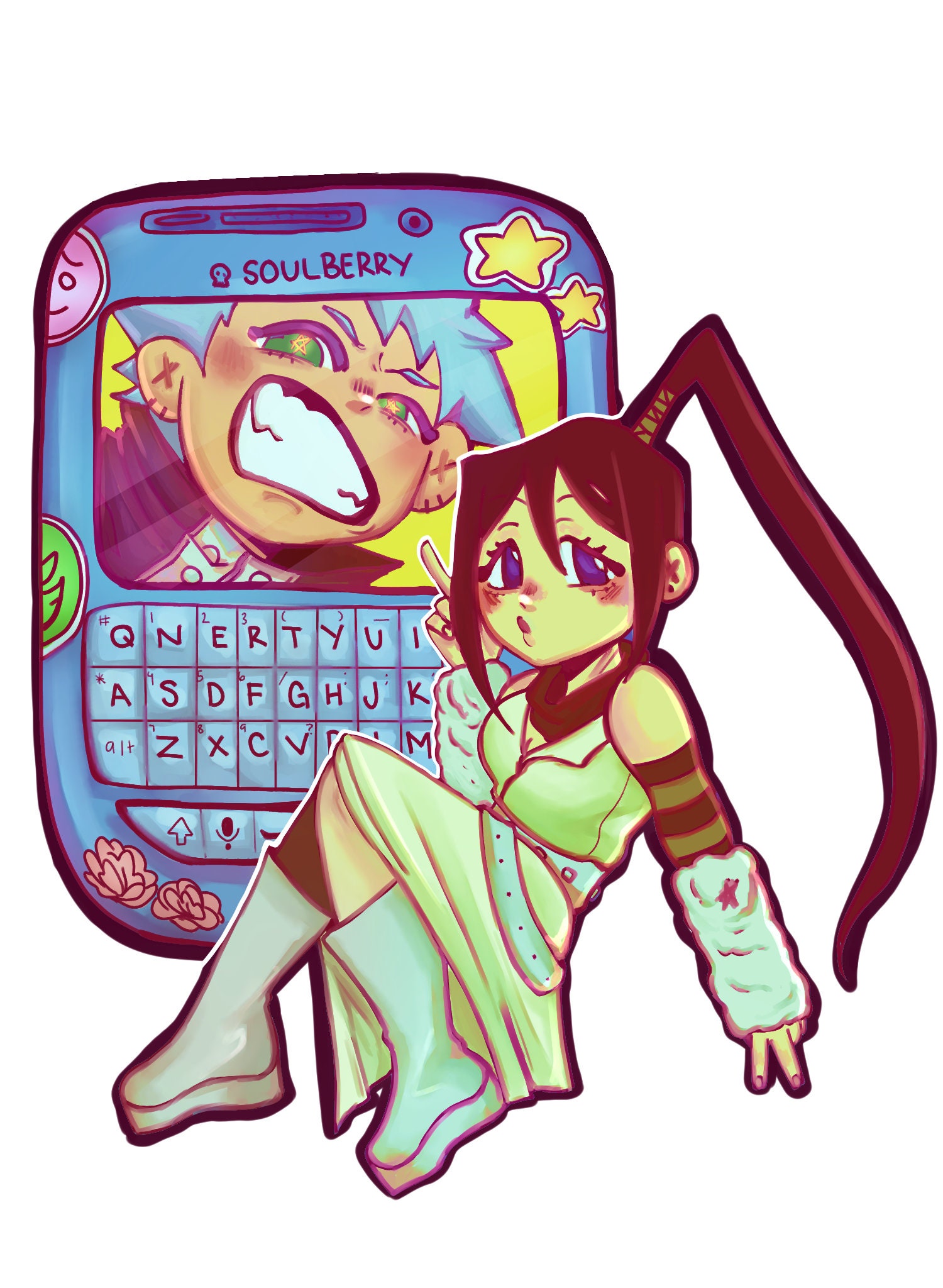 Soul Eater Meister and Weapon Stickers - Etsy