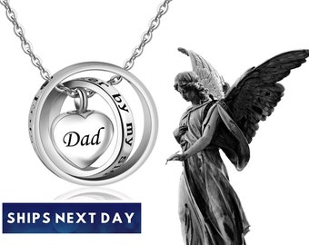 Dad Ashes Necklace - Etsy