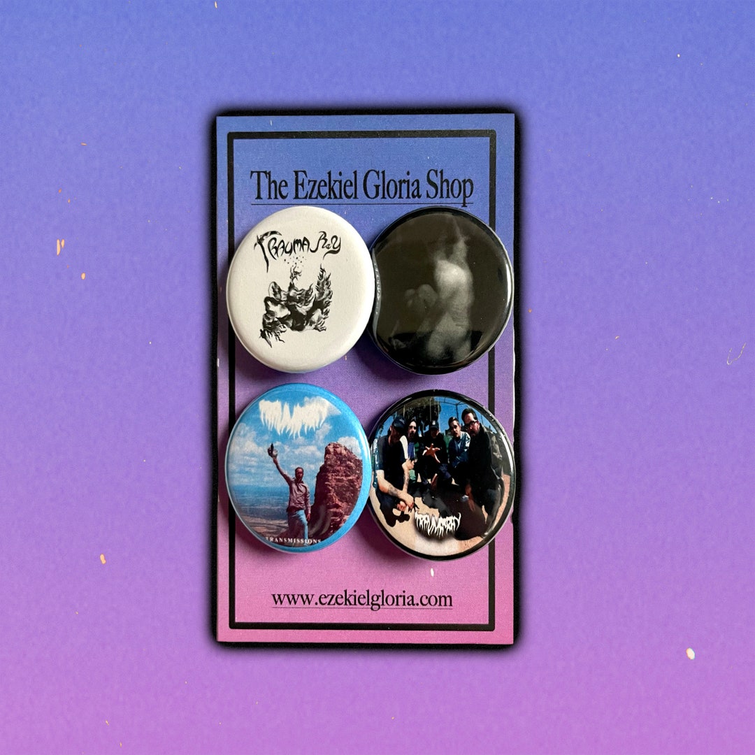 Trauma Ray Band 1.25" Button Set - Etsy