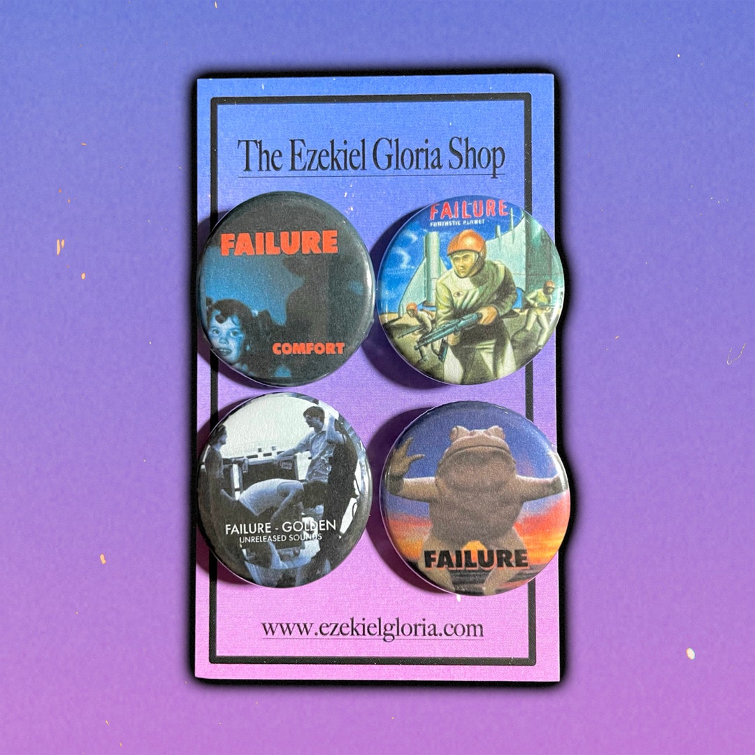 Failure Band 1.25" Buttons - Etsy