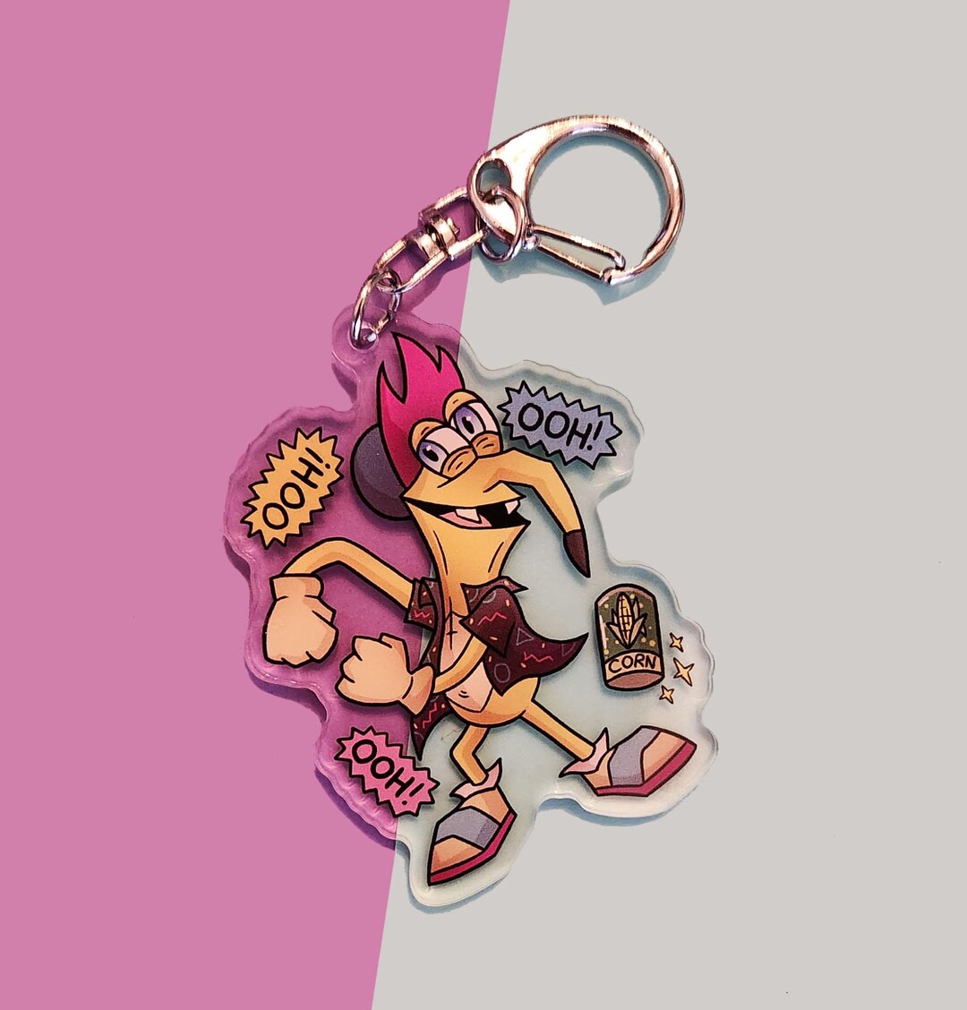Smiling Friends Gwimbly Acrylic Charm - Etsy