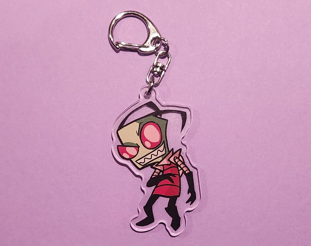 Invader Zim Acrylic Charm - Etsy