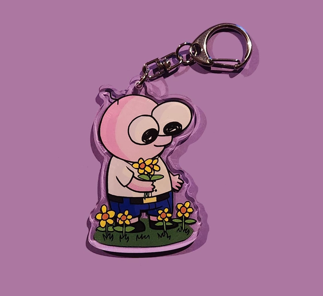 Smiling Friends Pim Acrylic Charm - Etsy